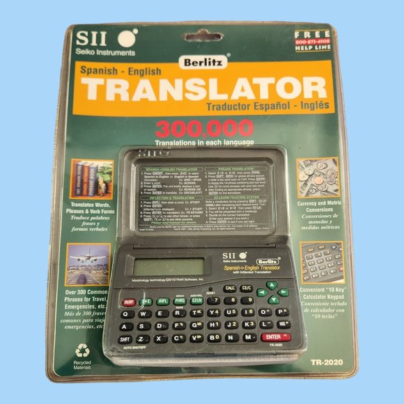 Seiko | Office | New Berlitz Seiko Instruments Sii Spanish English ...